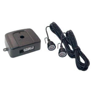 Ultrasonic movement detector - vehicle interior
