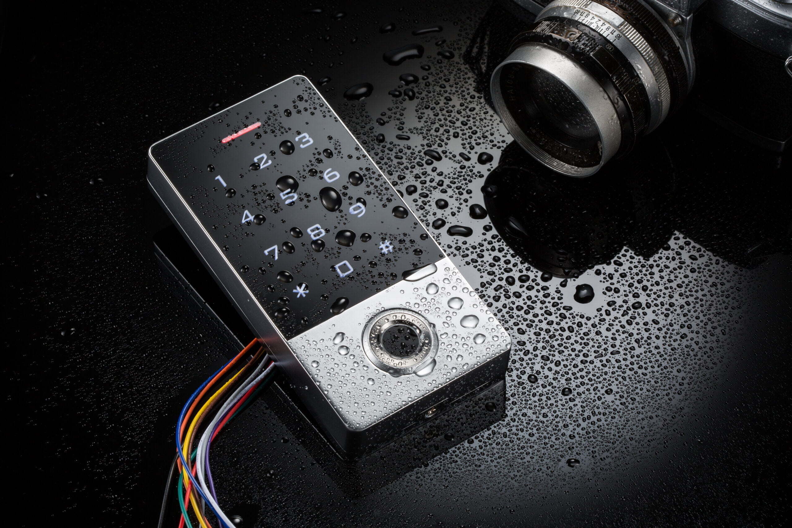 Touch IP68 Keypad with 125KHz RFID, Fingerprint Access, and WiFi
