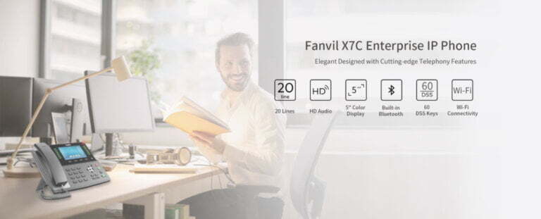 Fanvil X7C Enterprise IP Phone - Active Online Security