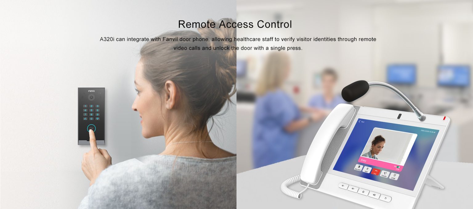 Fanvil A320i (White) Master Station/Nurse Console - AO Security