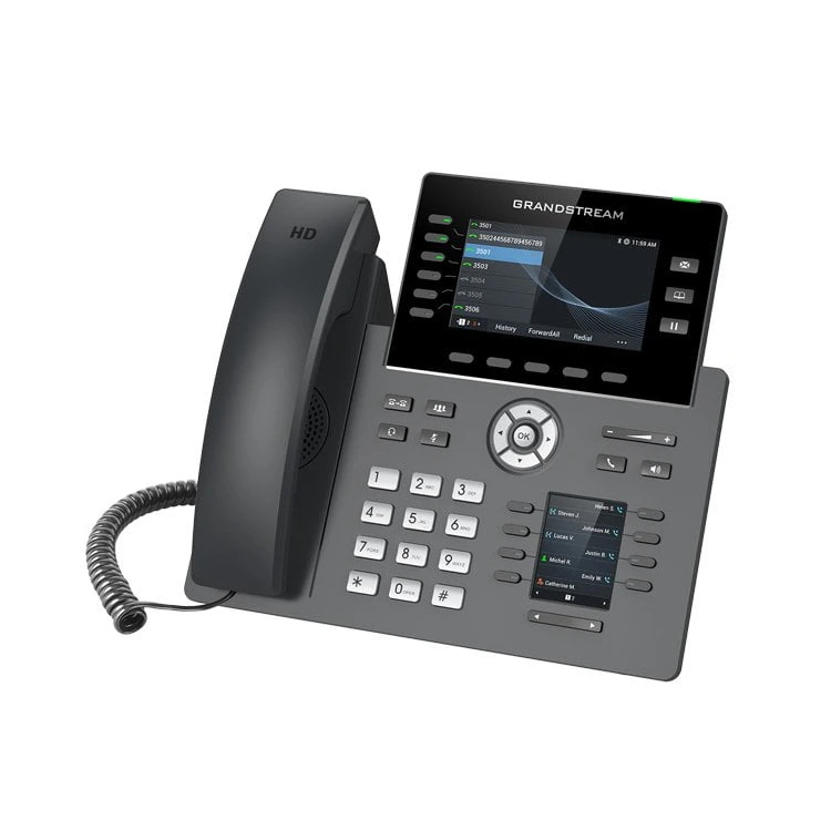 GRP2670 - Carrier-Grade IP Phone - 12 Lines, 6 SIP Accounts, 7″ Colour ...