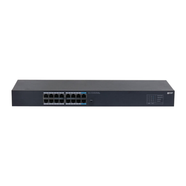 VIP Vision 16 Port Unmanaged Gigabit Ethernet Switch (1000M) - VSETH-SW16G2