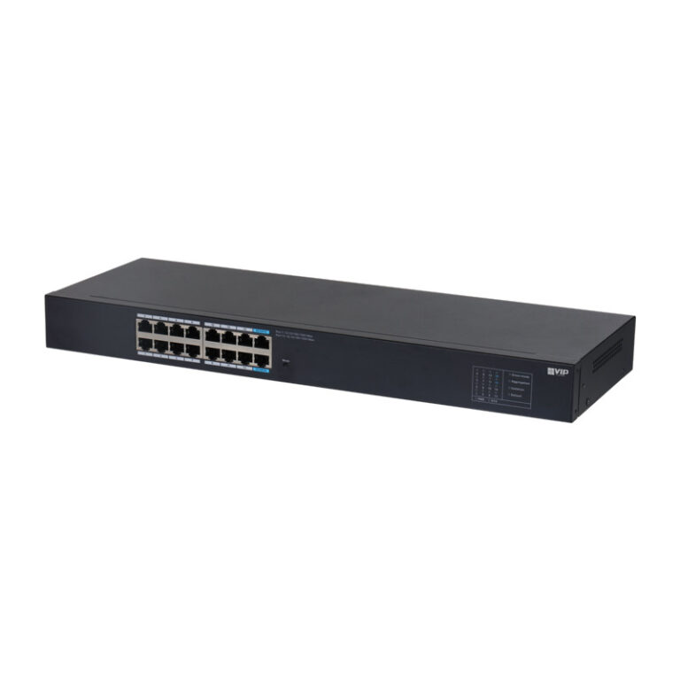 VIP Vision 16 Port Unmanaged Gigabit Ethernet Switch (1000M) - VSETH-SW16G2