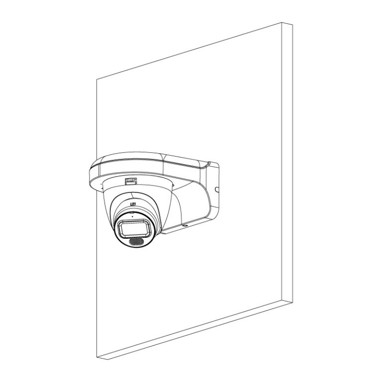 Right Angle Wall Mount Camera Bracket - VSBKTB2204W - AO Security